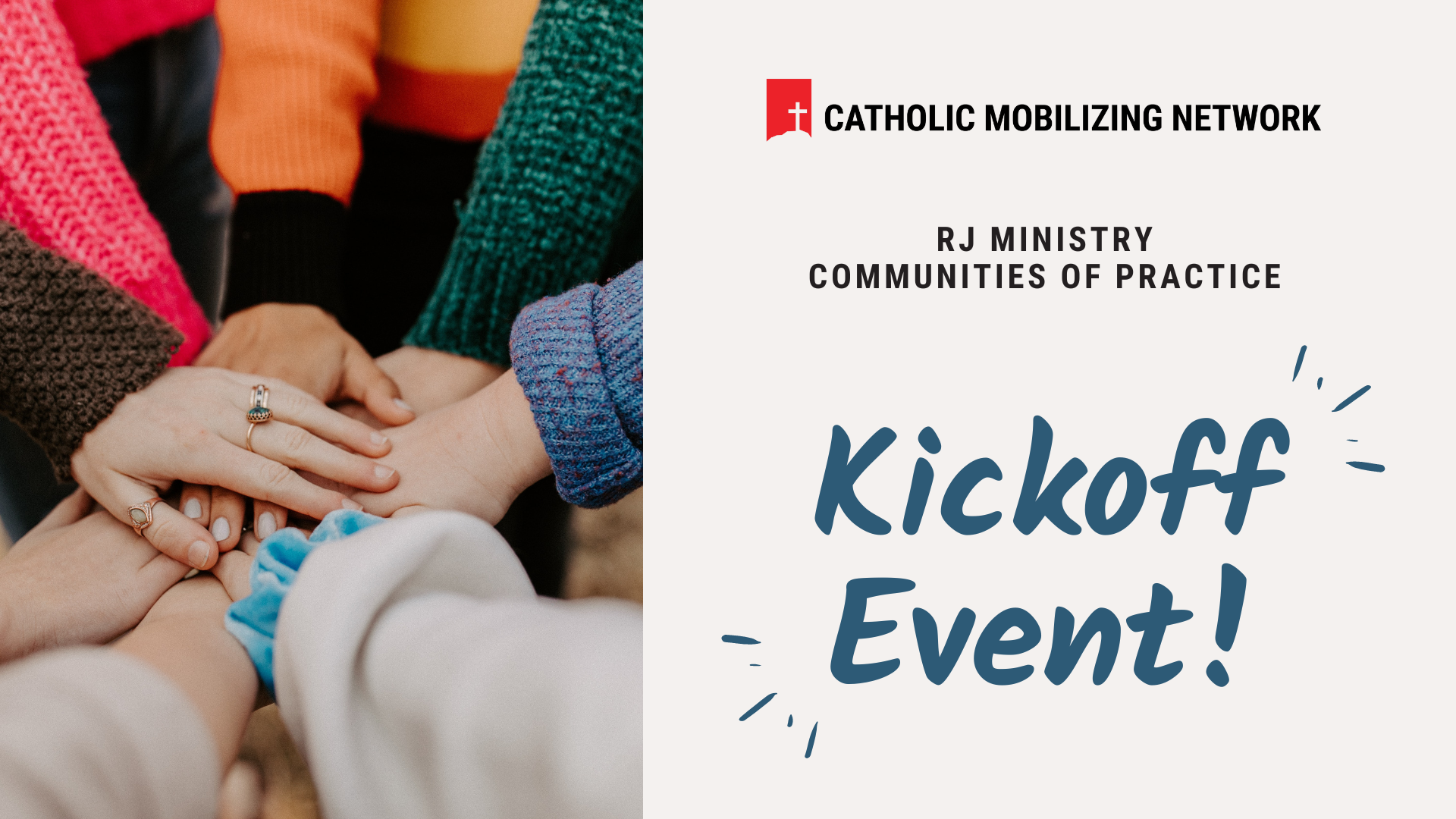 CMN Launches RJ Ministry Community of Practice - Catholic Mobilizing ...